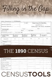 The 1890 Census - Filling in the Gap - CensusTools