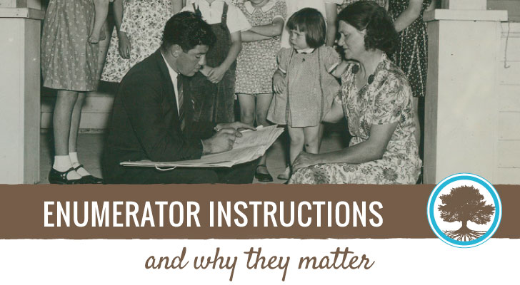 Census Research: Enumerator Instructions - CensusTools